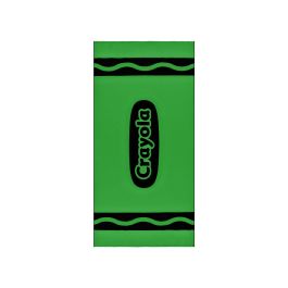 TOALLA PREMIUM CRAYOLA VERDE